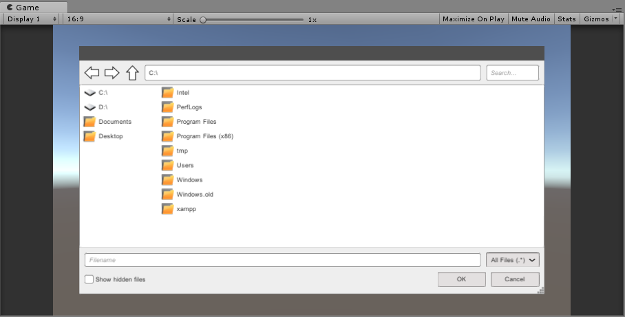 【Unity】uGUI でファイルブラウザを表示できる「Unity Simple File Browser」紹介 - コガネブログ
