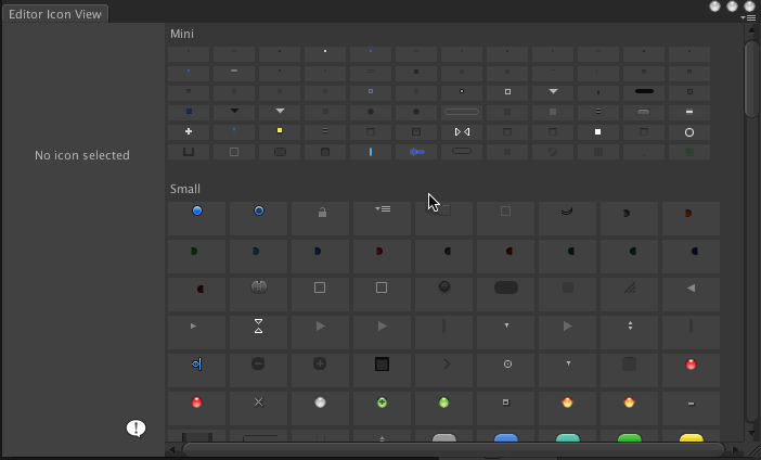 【Unity】エディタ拡張で使用できるアイコンを閲覧できる「EditorIconViewer」紹介 - コガネブログ