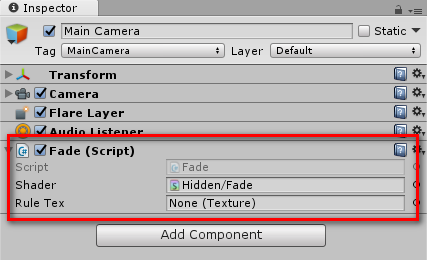【Unity】簡単にフェードを実装できる「Unity-Fade」紹介 - コガネブログ