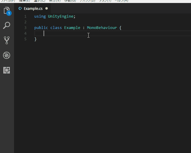 【Visual Studio Code】Unity 関連のスニペットを使えるようにする「Unity Code Snippets」 - コガネブログ