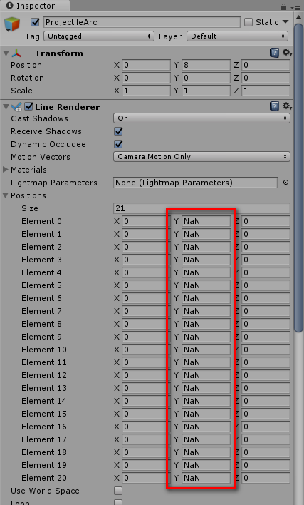 【Unity】Assertion failed: Invalid worldAABB. Object is too large or too far away from the origin ...