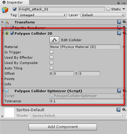 【Unity】PolygonCollider2D や EdgeCollider2D の処理負荷を削減できる「Polygon Collider ...