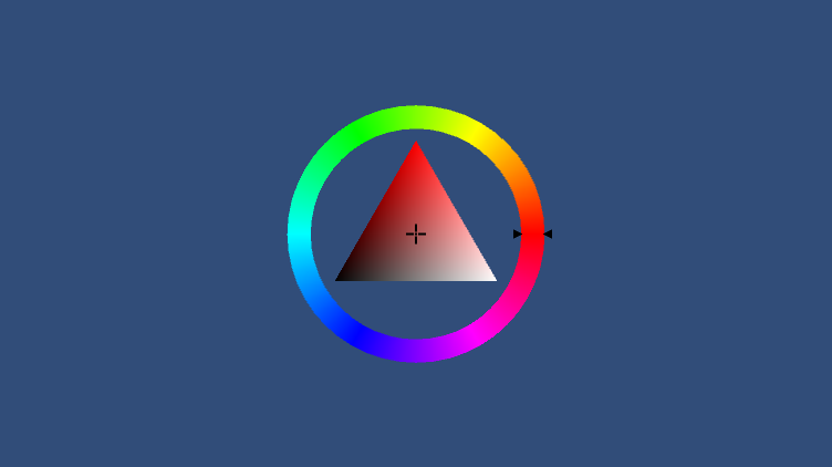 【Unity】カラーピッカーを表示できる「Color Picker Triangle」紹介（無料） - コガネブログ