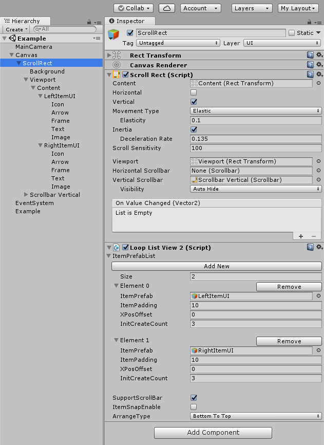 【Unity】【UGUI Super ScrollView】チャット画面を作る - コガネブログ