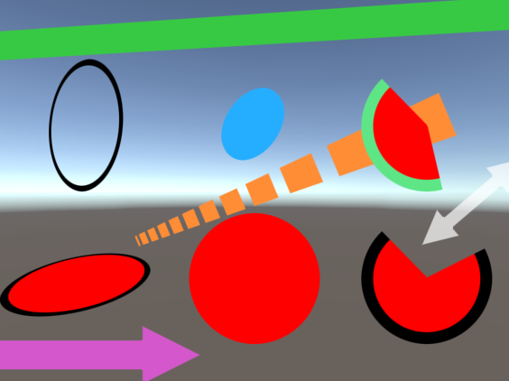 【Unity】円や線、矢印などの図形を描画できる「UnityShapes」紹介 - コガネブログ