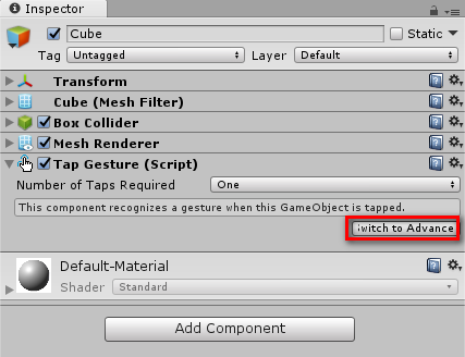 【Unity】タッチジェスチャを簡単に実装できる「TouchScript」の基本的な使い方を紹介 - コガネブログ
