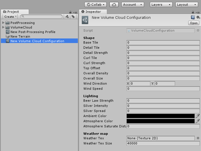 【Unity】Volume Cloud を使用できる「Volume Cloud for Unity3D」紹介 - コガネブログ