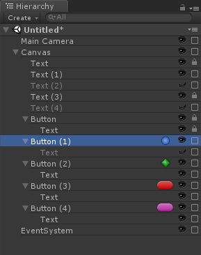 【Unity】Hierarchy にゲームオブジェクトのアクティブやロックを切り替えるボタンを表示できるエディタ拡張「Unity Quick Toggle」 - コガネブログ