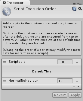 【Unity】スクリプトの実行順を制御する属性を使用できる「Unity3D-ExecutionOrderAttribute」紹介 - コガネブログ