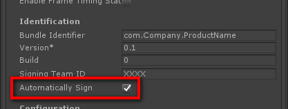 【Unity】iOS の Player Settings の Automatically Sign をスクリプトから変更できる ...