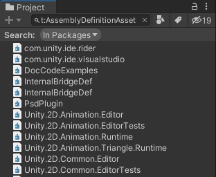 【Unity】Unity プロジェクトに存在する Assembly Definitions を検索する方法 - コガネブログ