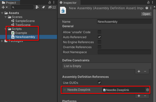 【Unity】ディープリンクで Unity エディタのシーンを開いたりできる「Deeplink – Set up deep links into the Unity editor」紹介 ...