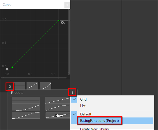 【Unity】Ease を AnimationCurve で使用できる「Unity-EasingAnimationCurve」紹介 - コガネブログ