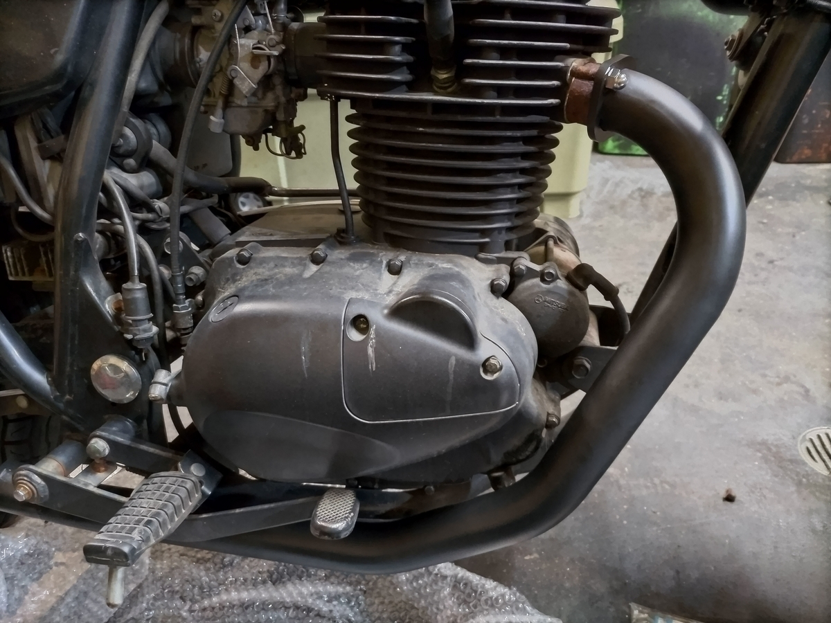 ＃バイク屋の日常 ＃カワサキ ＃250TR ＃マフラー交換 ＃カスタム - バイク大好き！弱小バイク屋のおっさんの伝えたい事！