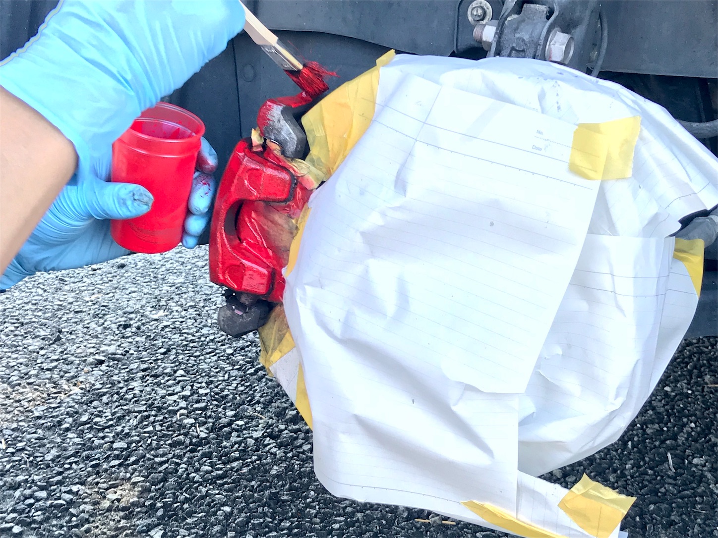 【DIY】LA400Kコペン、キャリパー塗装を行います！ - KAMUI RACING BRZ