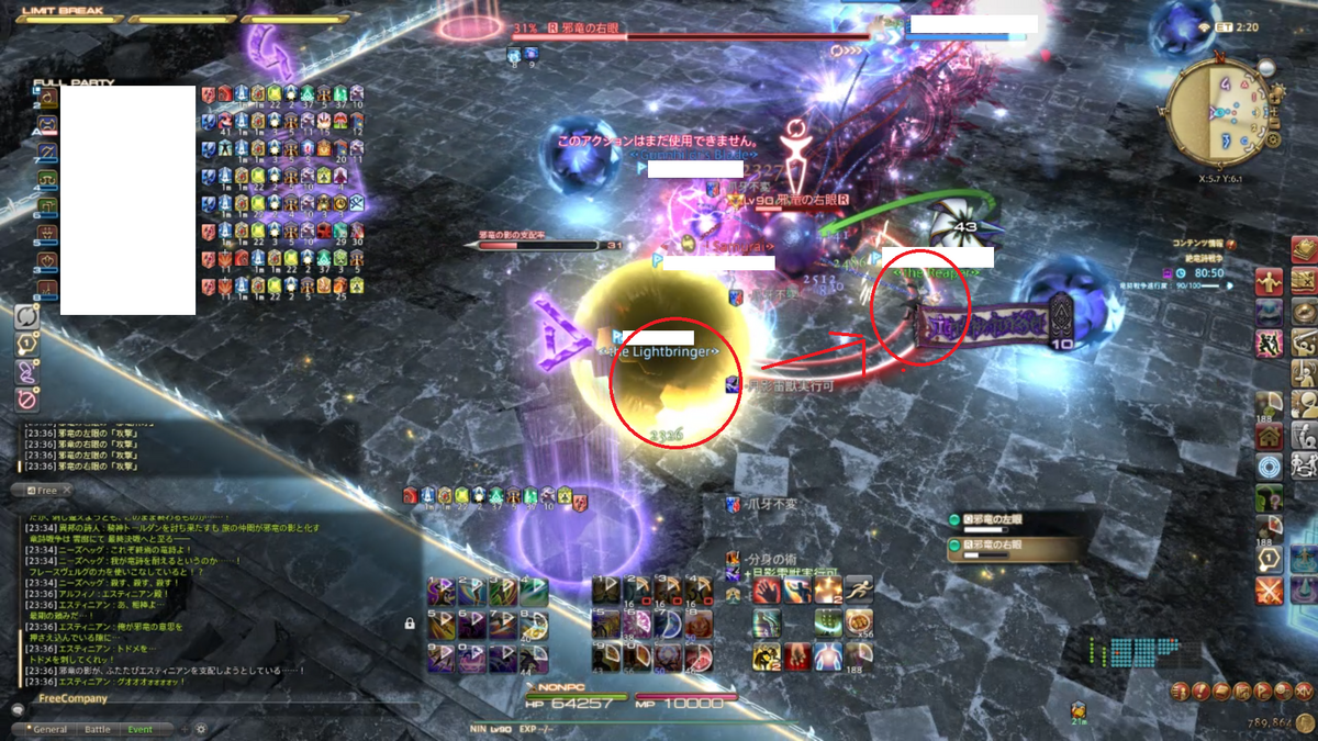 FF14：絶竜詩を通して…P3～P4「ニーズヘッグ～時間遡行」 - ばる工房