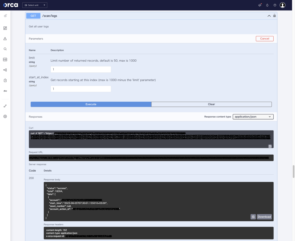 Orca Security コンソール画面 から APIを実行してみた - ForgeVision Engineer Blog