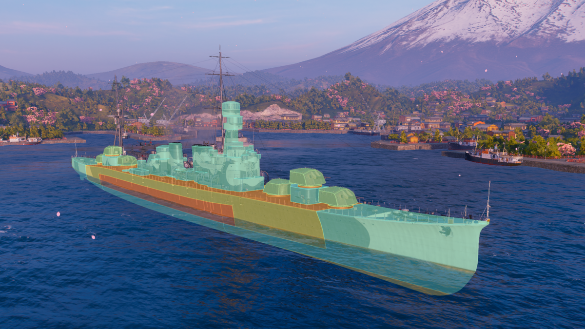 【WoWS】新艦艇十勝と淀の性能とその実力(日本軽巡洋艦) - びーびーの記録