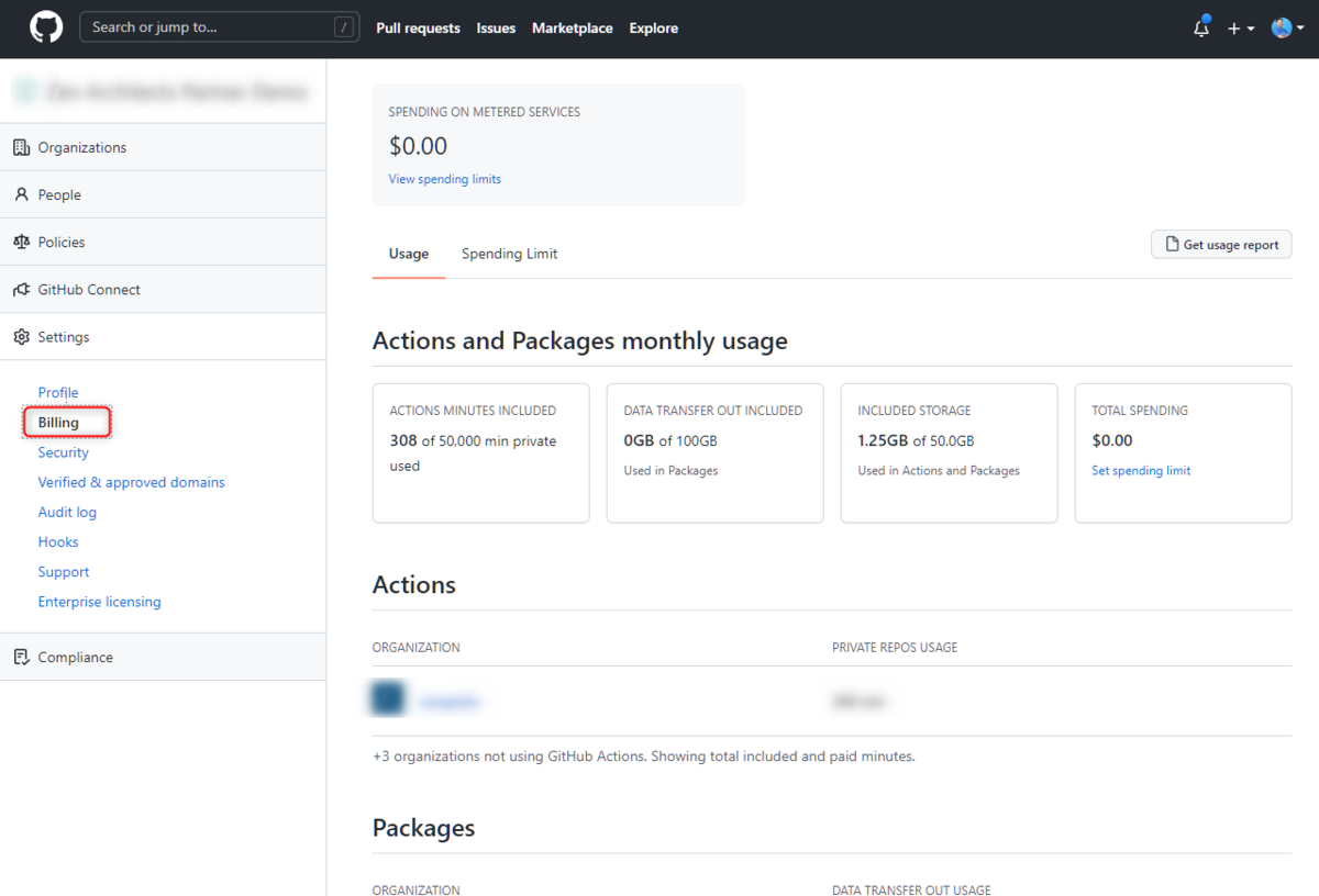 GitHub Actions の利用状況の確認と無料枠の上限に達した場合の対処方法 - BEACHSIDE BLOG