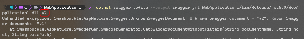 ASP.NET Core 6 で Open API (Swagger) の定義ファイルを CLI で出力する (ローカル環境で実行編) - BEACHSIDE BLOG
