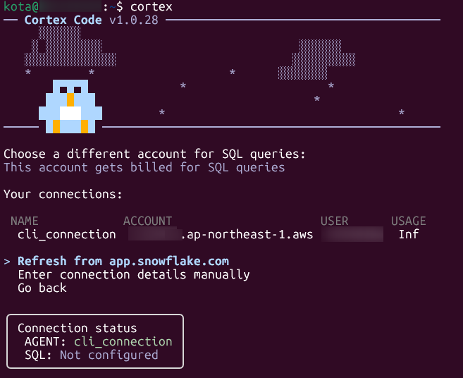 【Snowflake】初回導入手順徹底解説！WSLのUbuntuにCortex Code CLIをインストールしよう！ - BeeX Tech ...