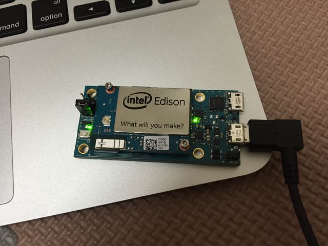 Intel Edison Breakout Board Kit で遊んでみる（その1） - べにやまぶろぐ
