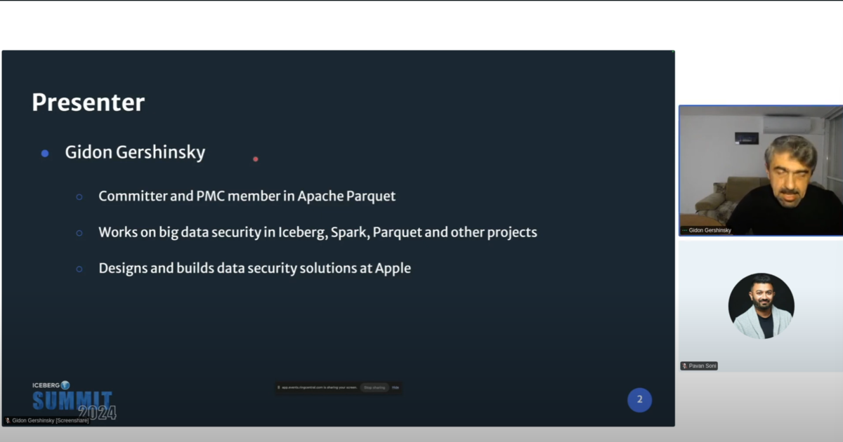 Iceberg Summit 2024「Apache Iceberg におけるテーブル暗号化」セッションまとめ - Bering Note – formerly 流沙河鎮