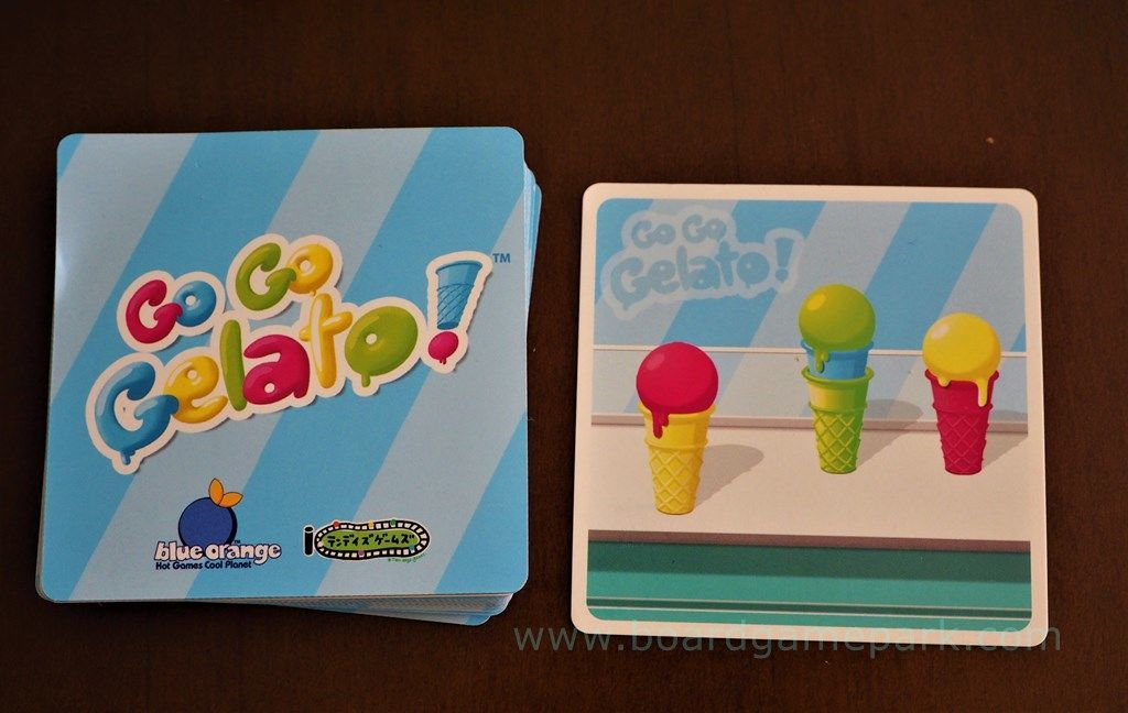 「ゴーゴージェラート！(Go Go Gelato!)」アイスづくりがテーマのリアルタイムアクションゲーム。 - 親子ボードゲームで楽しく学ぶ。