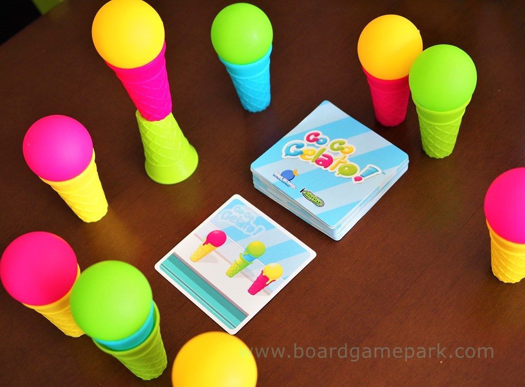 [B!] 「ゴーゴージェラート！(Go Go Gelato!)」アイスづくりがテーマのリアルタイムアクションゲーム。 - 親子ボードゲームで ...