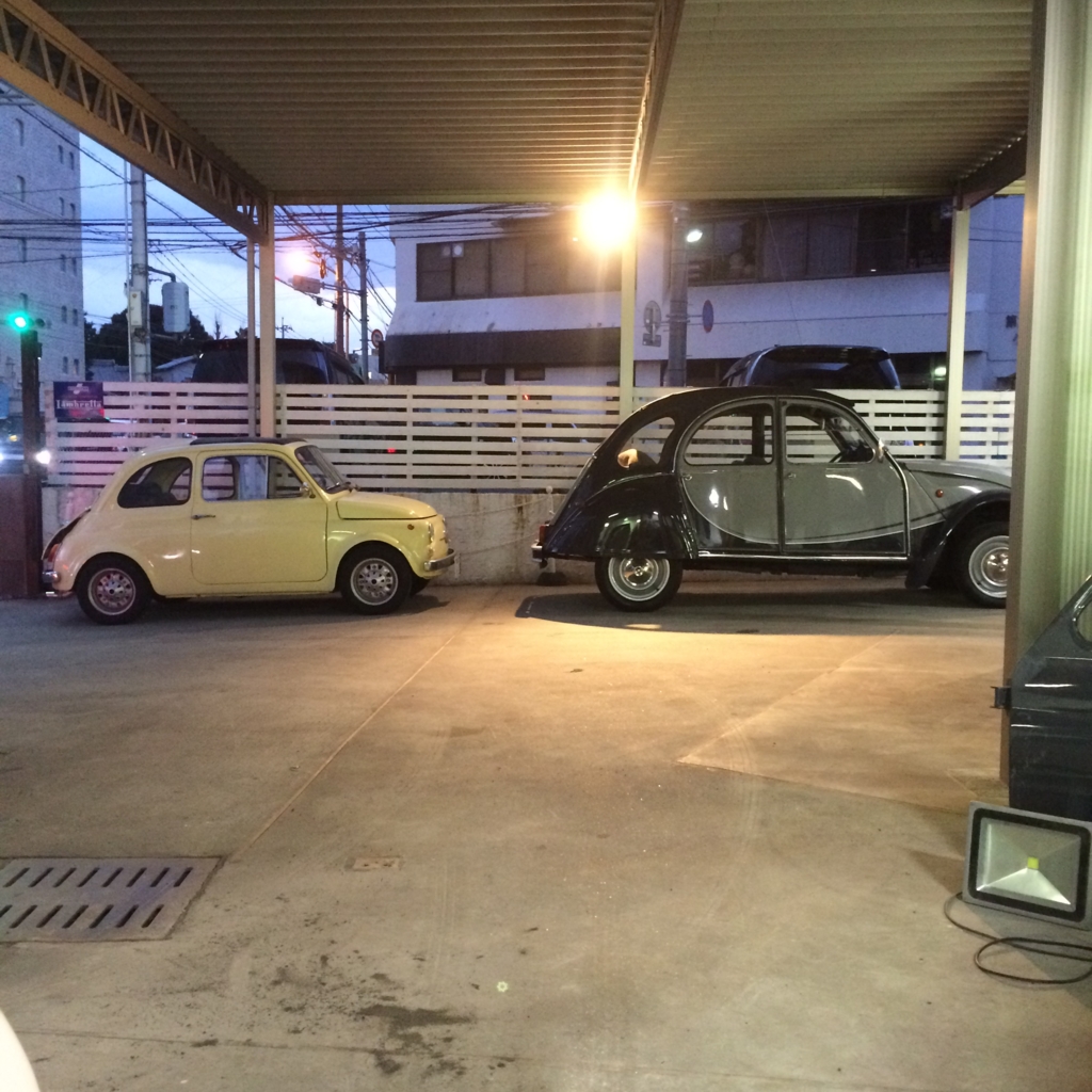 fiat500とシトロエン2CV - bianco 〜 Fiat Maintenance Diary