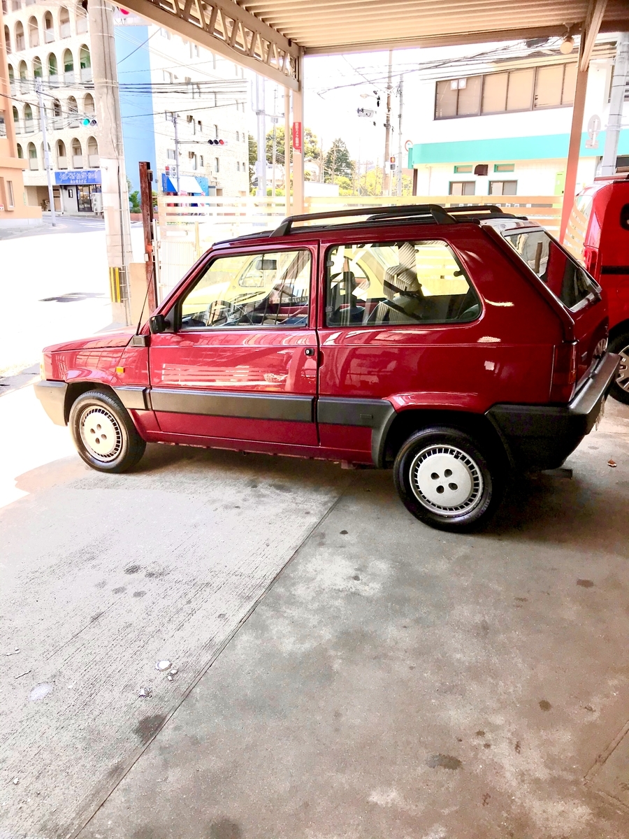 FIAT PANDA 141 再塗装 - bianco 〜 Fiat Maintenance Diary