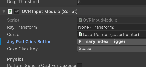 【Unity/uGUI】ButtonをClick押した瞬間に実行するにはEventTrigger/PointerDown【VR】 - トマシープが学ぶ