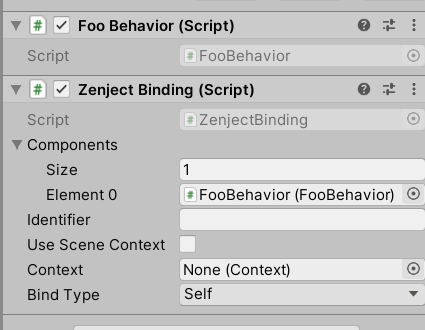 Zenjectのお勉強 - トマシープが学ぶ