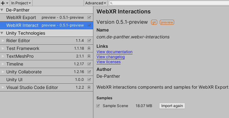 新unity-webxr-exportでWebVR再チャレンジ成功！ - トマシープが学ぶ