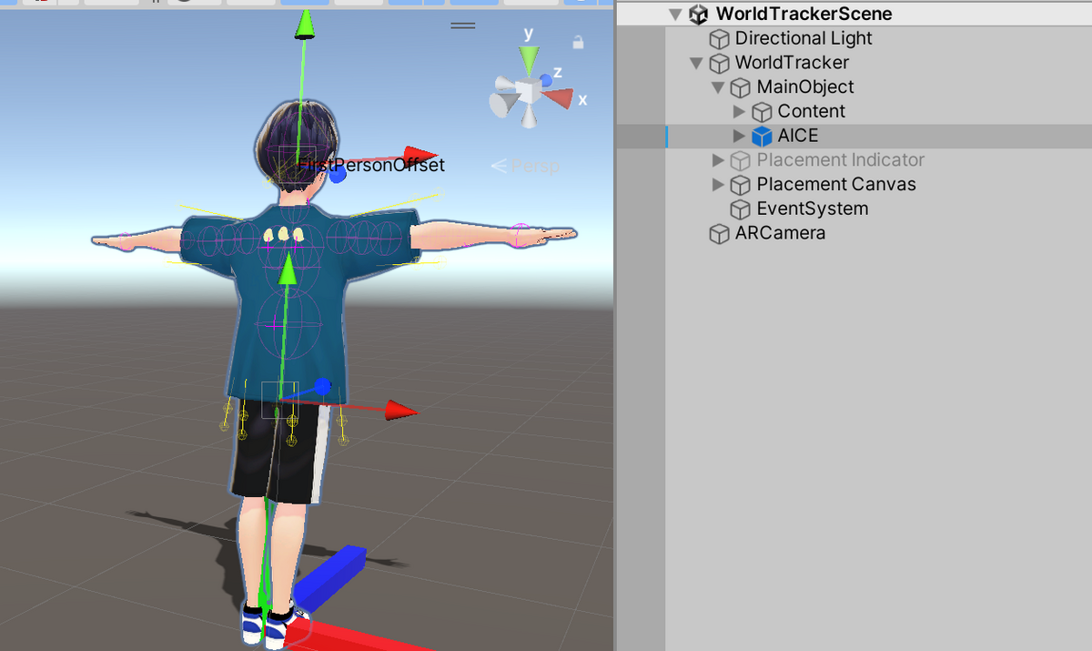 ImagineWebARアセットのWorldTracker【Unity】 - トマシープが学ぶ