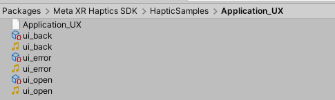 Haptics Studioを使って振動をUnityに取り込む【Meta】 - トマシープが学ぶ
