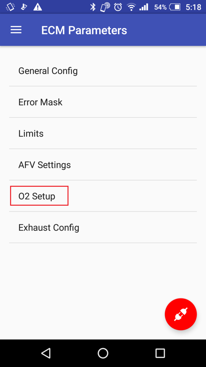 ECM DroidでAFVの上下限を設定 - 日々の過ち