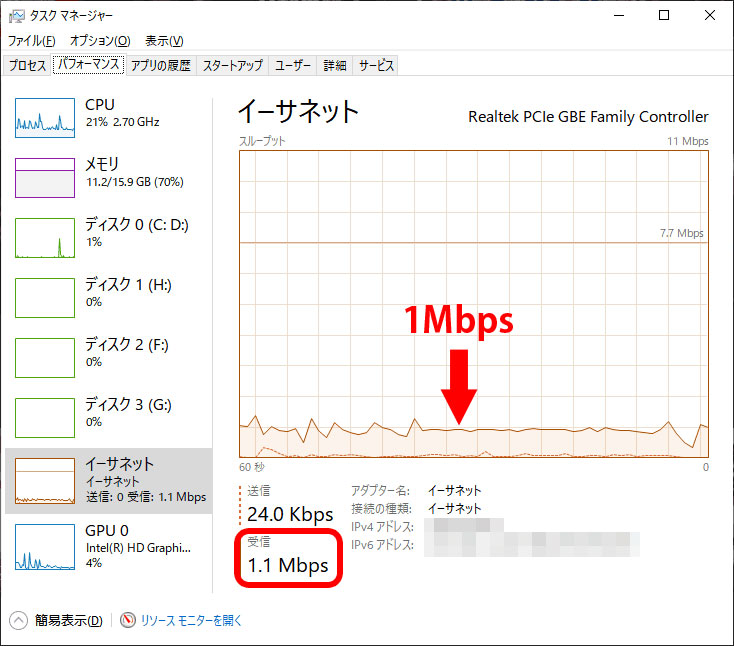 インターネットの通信速度が「1Mbps」に制限された時の対処方法 - パソコントラブルの解決屋さん
