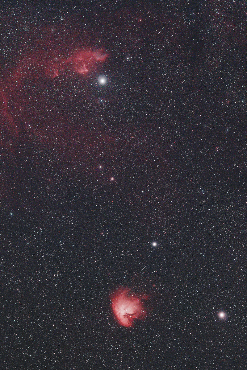 Sh2-185 と NGC281 - 独り言 〜鳥とか星とか〜