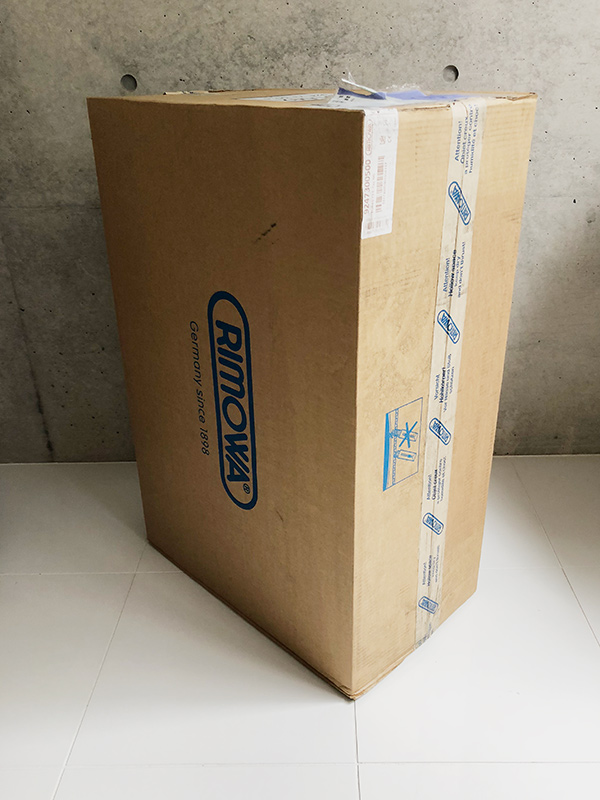 RIMOWA Topas Multiwheel Electronic Tag 82.0L レビュー - マイルでハワイ
