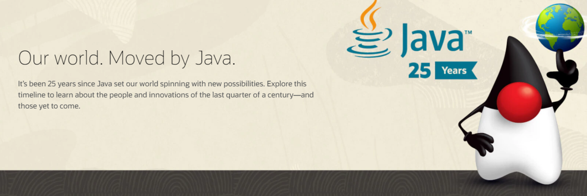 Javaの主要マイルストーン (Timeline of key Java milestones) - SAP Oracle Blog