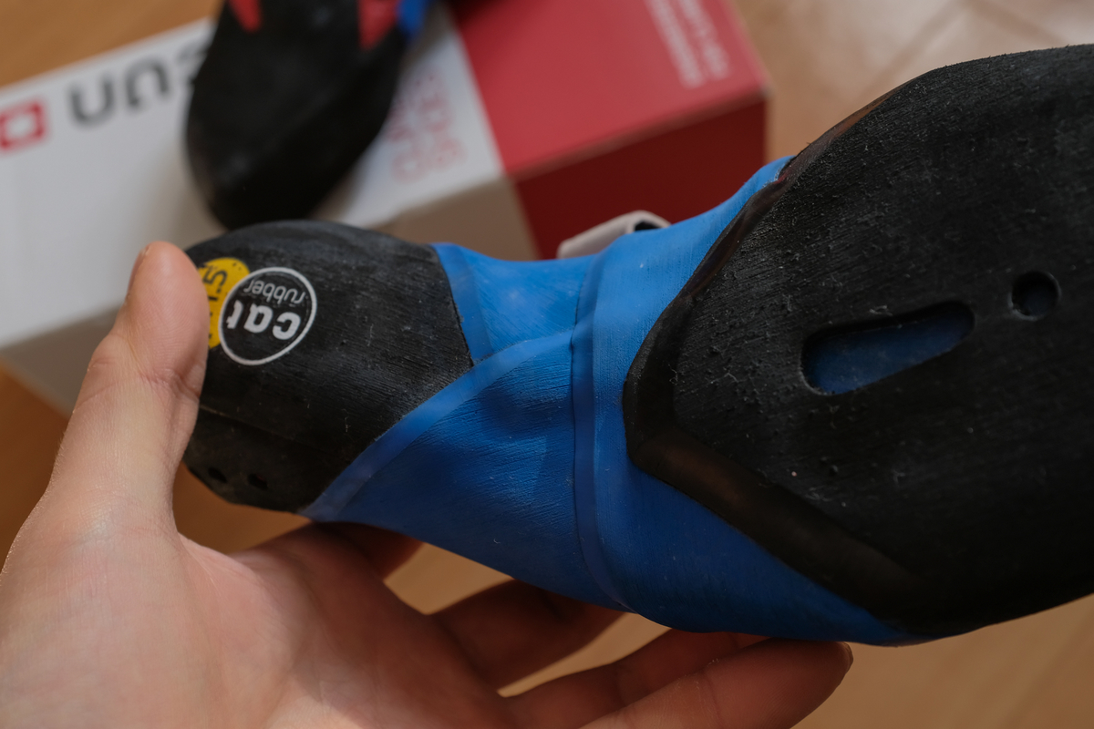 クライミングシューズ OCUN Nitro（Fury）のレビュー - ごみと青い岩