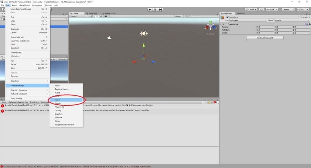 Unityでasync/awaitを使う - MRが楽しい