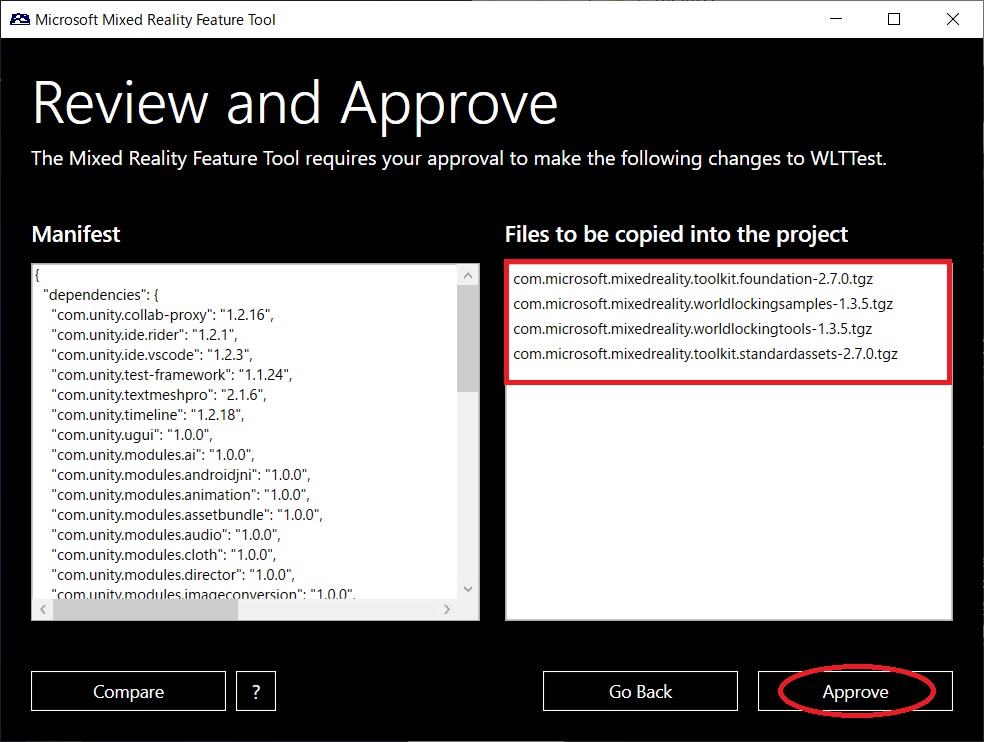 WorldLockingToolsのサンプルシーンを試す - MRが楽しい