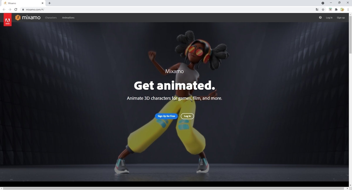 よく見るロボット型アバターの「X-Bot」「Y-Bot」の3Dモデルを手に入れる - MRが楽しい