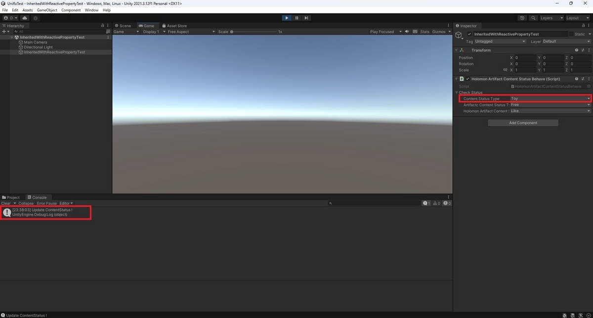基底クラスでReactivePropertyを使ったサブスクライブの動きを確認する - MRが楽しい