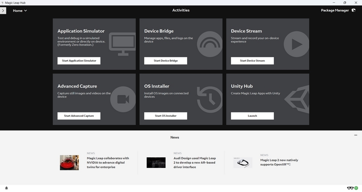 Magic Leap 2の開発環境構築手順 その2(Magic Leap Hubのインストールと開発用パッケージのダウンロード) - MRが楽しい