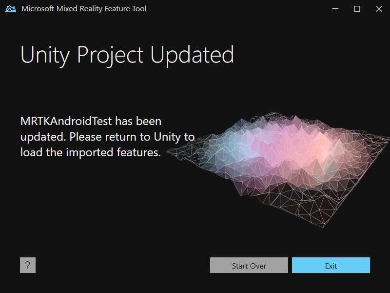 MRTKを使ってAndroid端末アプリ向けのUnityプロジェクト作成を行う その1（Unityプロジェクトの作成とMRTKのインポート） - MRが楽しい