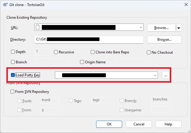 TortoiseGitとGitHubのSSH接続の認証を設定する - MRが楽しい