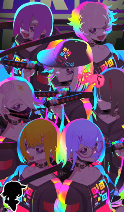 【IIDX】Programmed Genom[レーンカバー＆グラフエリア] - PASHA PASHA PARADISE